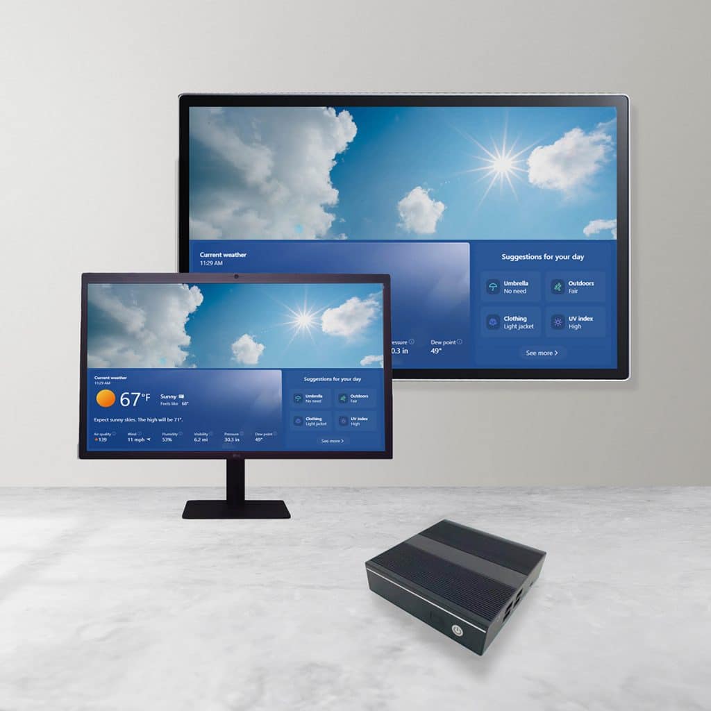 Digital signage screen | Simplytab