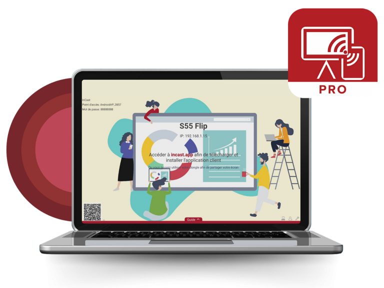 BYOM and BYOD on your interactive screens with InCast | Simplytab