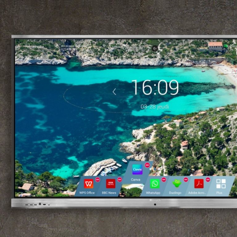 Ecran tactile géant TOUCH du 65 au 110 pouces | SimplyTab